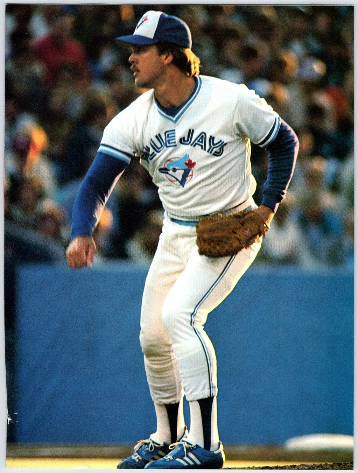 JIM ACKER TORONTO BLUE JAYS 8.25"X11" Magazine Photo Page 1983 1980's ...
