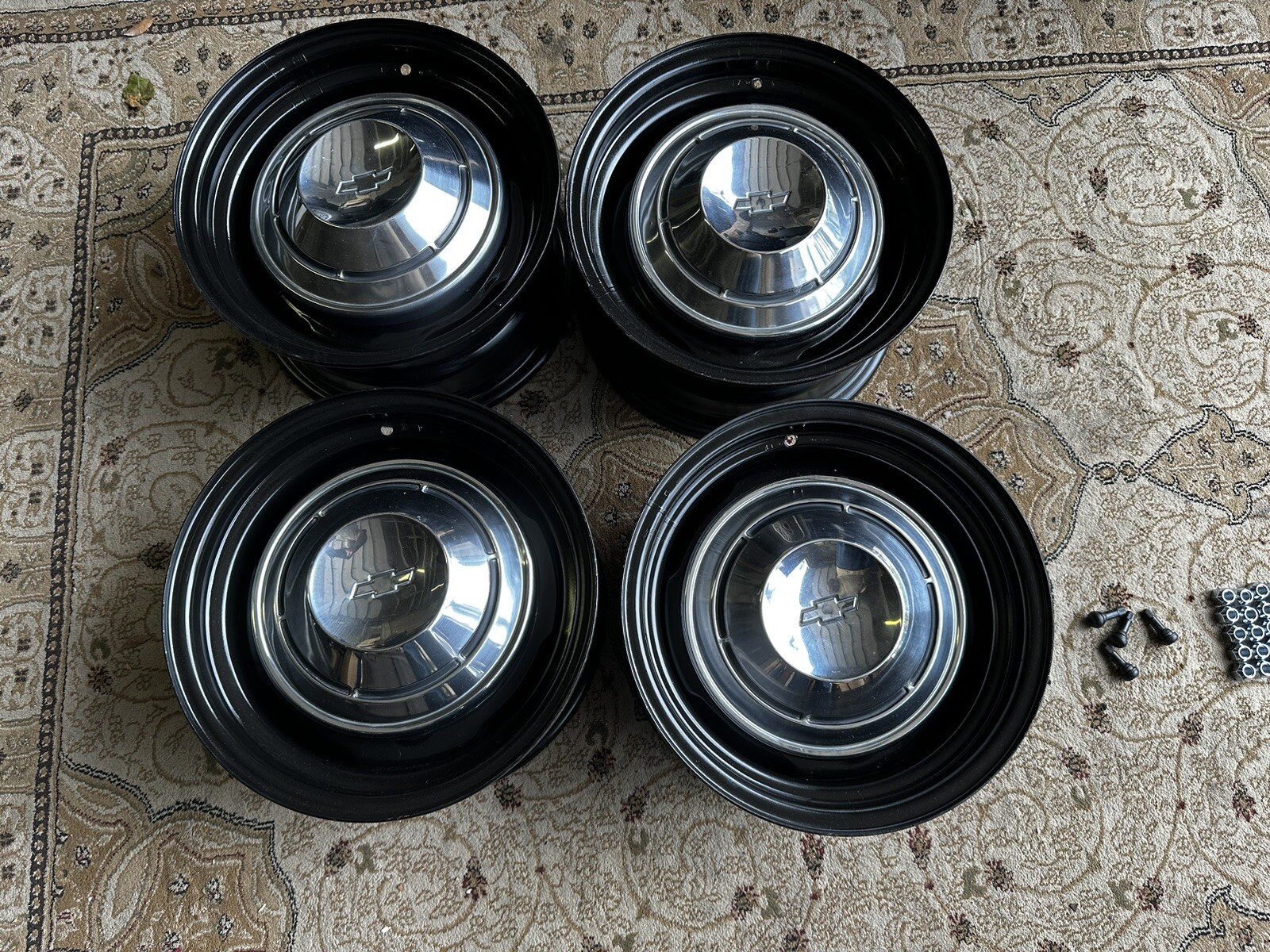 1969 Chevrolet Camaro COPO STYLE 14x7 3 XT and IF code steel wheel SET ...