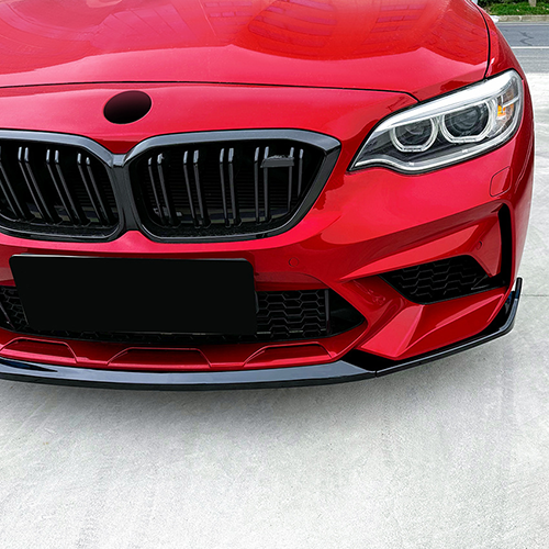 For BMW F87 M2 2016-2021 CS Style Front Bumper Lip Splitter Spoiler ...