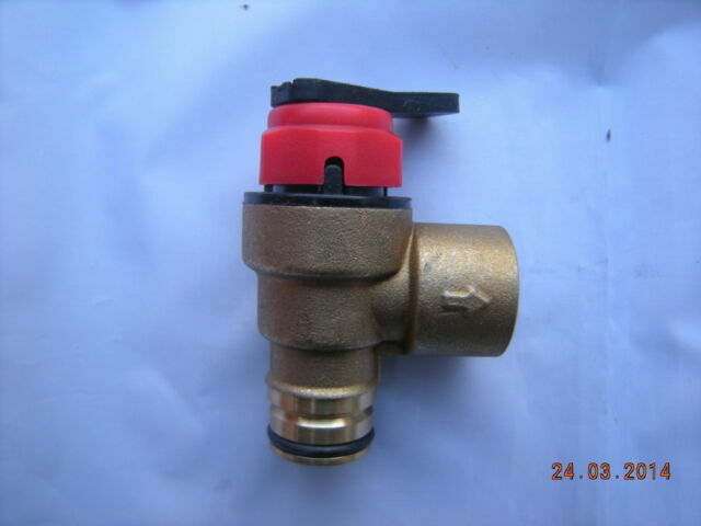 Genuine Vokera Pinnacle 16 & 26 Boiler 3 Bar Pressure Relief Safety ...