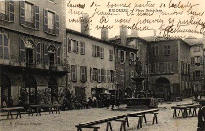 BRIOUDE - Place Saint-Jean (carte animée) | eBay