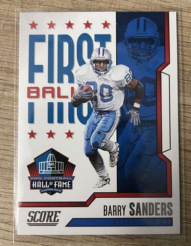 2023 Score - First Ballot #9 Barry Sanders | eBay