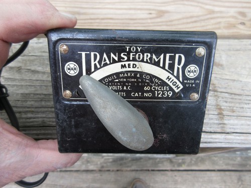 Vintage Louis Marx MAR Toys Transformer 50 Watt Cat. No. 1239 Circuit ...