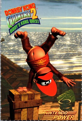 Diddy - Trading Card - Diddy's Kong Quest, DK Country 2 - Nintendo ...