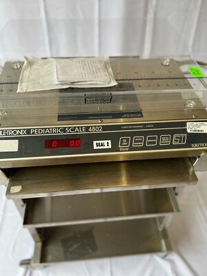 Scale-Tronix Pediatric scale 4802 w/ cradle and cart | eBay