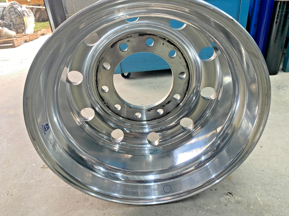 Alcoa Ultra One Aluminum Semi Wheel 10 Lug 89U647 22.5 x 9 | eBay