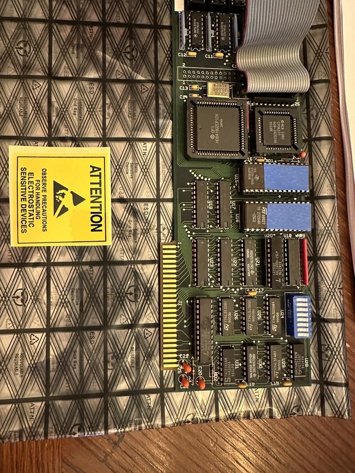 Vintage RamFAST Rev. C SCSI Controller Card for Apple II IIGS C.V. Technologies | eBay