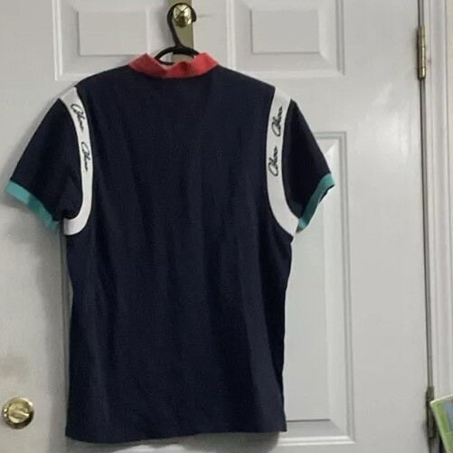 Akoo Empire Mens Blue Short Sleeve Polo Size XL Fox Logo | eBay