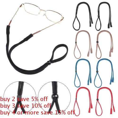 Non-Slip Sports Glasses Strap Eyewear Lanyard Neck Cord Eyeglasses Rope ...