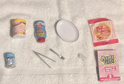 MGA's Miniverse Make It Mini Diner Series 3 Wave 2 - Crepes Ala Mode | eBay