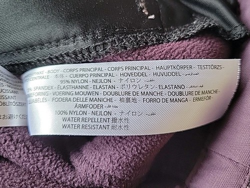 Ariat Rebar Stretch Canvas Jacket Softshell Purple Full Zip Womens Size ...