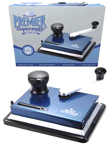 🤠 PREMIER SUPERMATIC CIGARETTE ROLLING MACHINE WORKS W/ KING SIZE AND ...