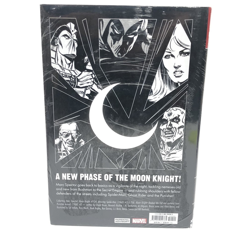 Moon Knight Marc Spector Omnibus Vol 1 DM COVER New Marvel Comics HC ...