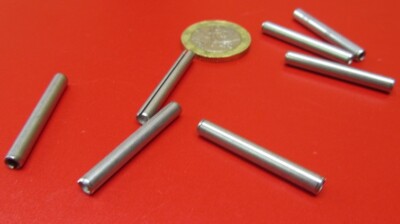 18-8 Stainless Steel, Slotted Roll Spring Pin, 5/32" Dia x 1 1/4 ...