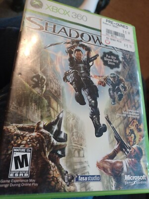 Shadowrun (Microsoft Xbox 360, 2007) No Manual 882224344111| eBay
