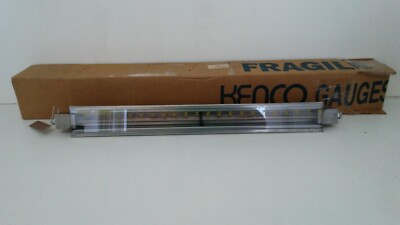 NIB! KENCO 100-PSIG 0-22" AMBIENT FLOW METER GAUGE 88M75-24-AVH-RL-100 ...