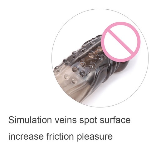 TPE 7cm Extend Male Reusable Condom Extender Enlargement Cover | eBay UK