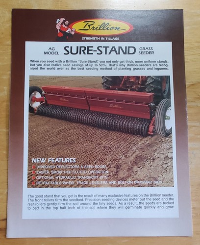 Brillion AG Model Sure Stand Grass Seeder SSP604 SS961 SST1201 Brochure ...