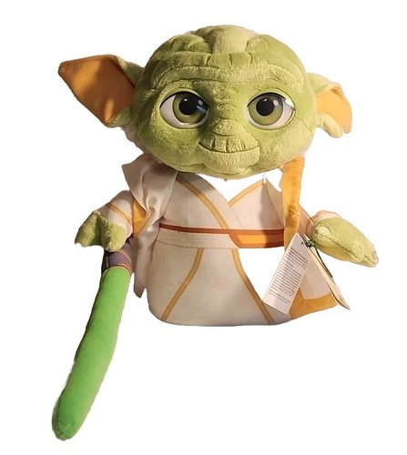Star Wars Young Jedi Adventures Master Yoda Plush, Star Wars Plush ...
