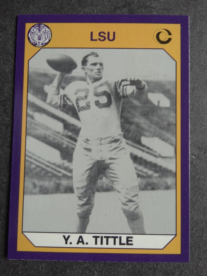 1990 Collegiate Collection LSU Tigers Football Complete Your Set U You ...