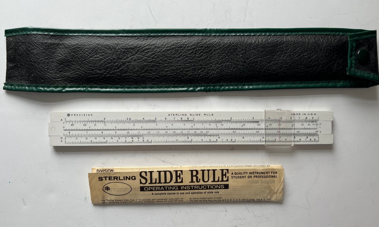 Vintage Sterling Precision Slide Rule, 11-inch | eBay