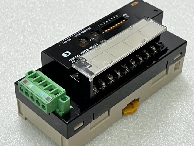 Omron DRT2-AD04-300 24VDC 0.09A Remote Analog Terminal Module Used | eBay