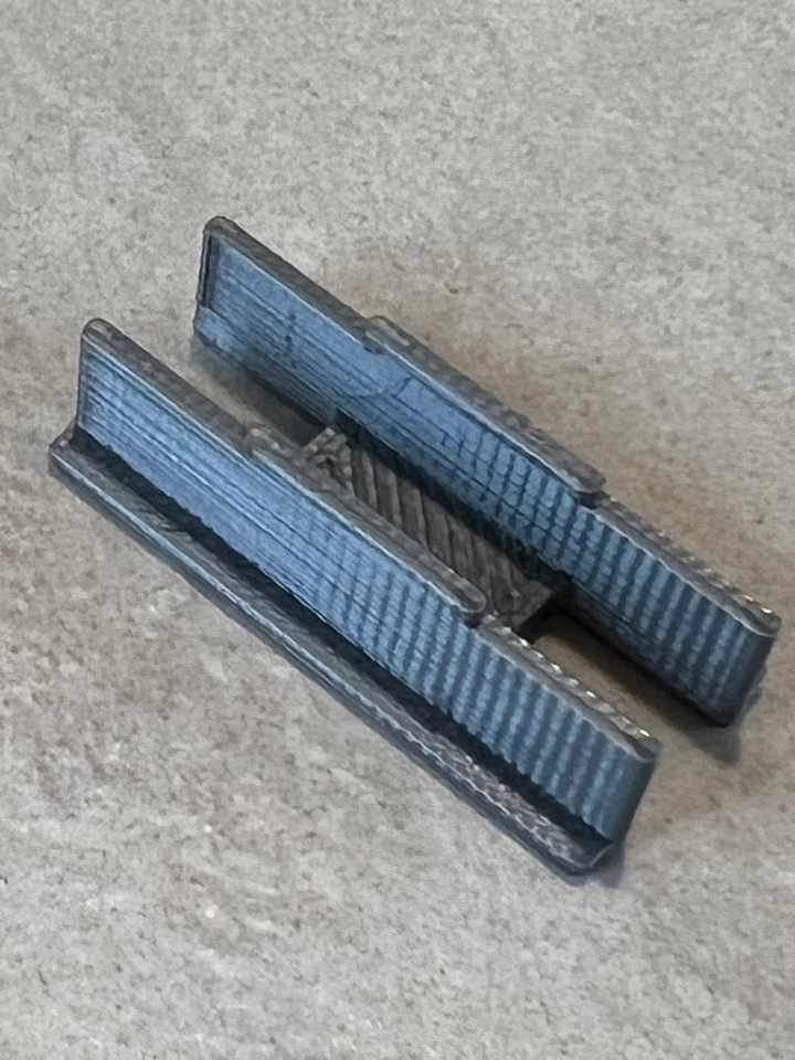 12 pc Train Track Clips for Lionel O Gauge FasTrack "PRO-Clips" Fast ...