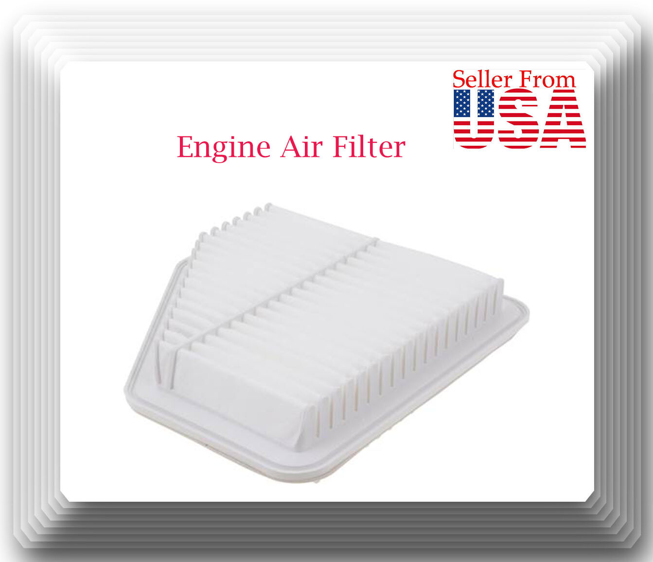 A45650 17801-AD010 ENGINE AIR FITERS FITS: LEXUS PONTIAC SCION & TOYOTA ...
