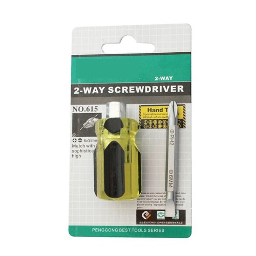 Screwdriver Chrome Vanadium Steel Dual Interchangeable Double Head | eBay Australia