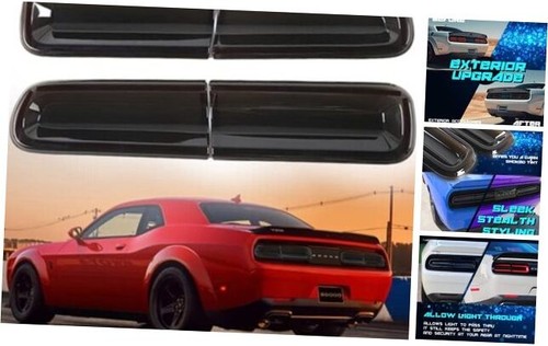 Smoked Tail Light Covers Rear Light Guards Trim Exterior Accessories ...