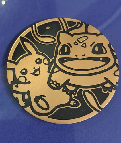 Overseas Limited Pokemon Pikachu Bulbasaur Jumbo Coin | eBay