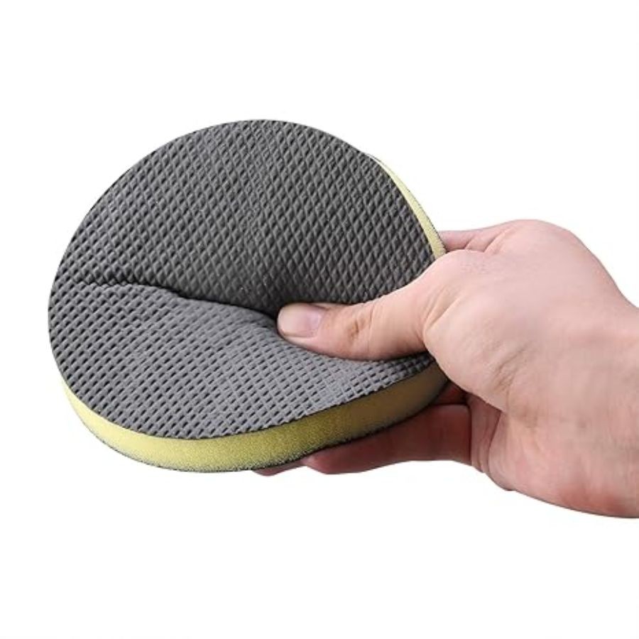 6" Fine Grade Clay Pad for Polisher Clay Disc Clay Bar Wipe Foam Pad DA ...