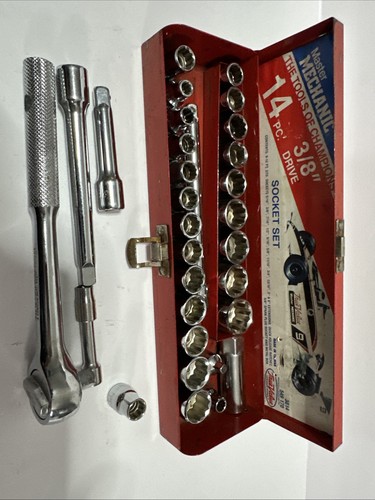 Vintage Socket Set 31 Pieces Mixed Lot Set Mostly Master Mechanic | eBay