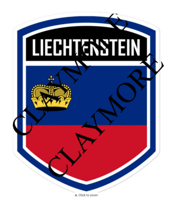 Liechtenstein Flag car sticker camper van Motorcycle truck | eBay UK