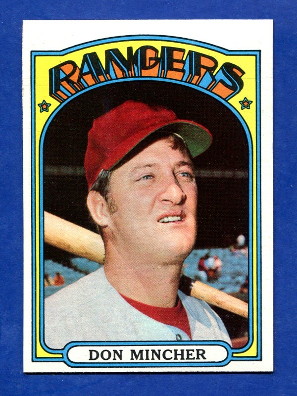 1972 TOPPS #242 DON MINCHER EXMT 2 * | eBay