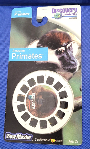 Discovery Channel Nature Amazing Primates view-master 3 Reels Pack ...