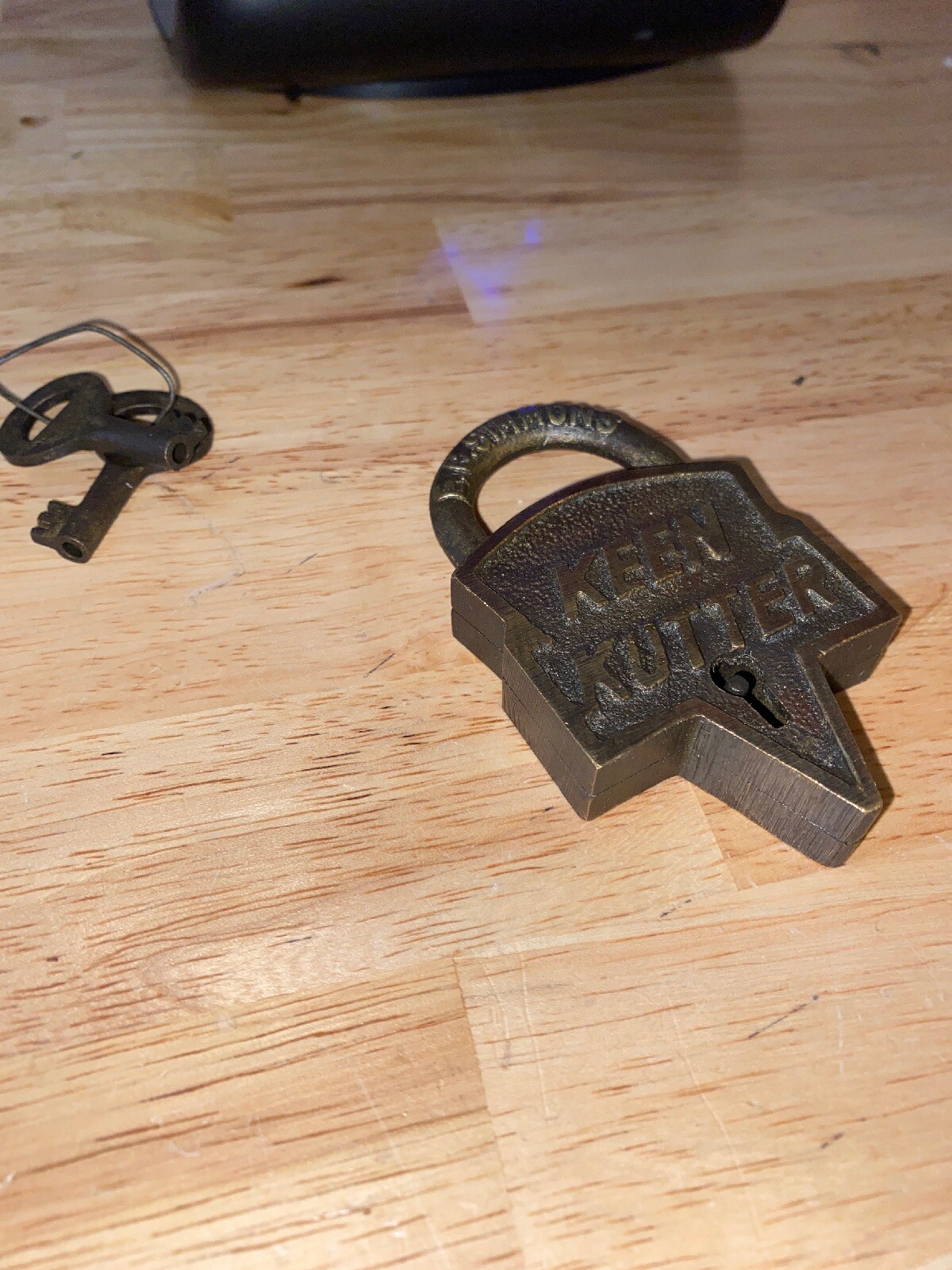 Keen Kutter BlackSmith Padlock Keys Lock Set Lot Patina Metal Collector ...