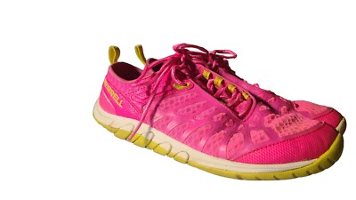 Merrell Crush Glove Womens Size 8 Pink J57320 Lace Up Running Shoes | eBay