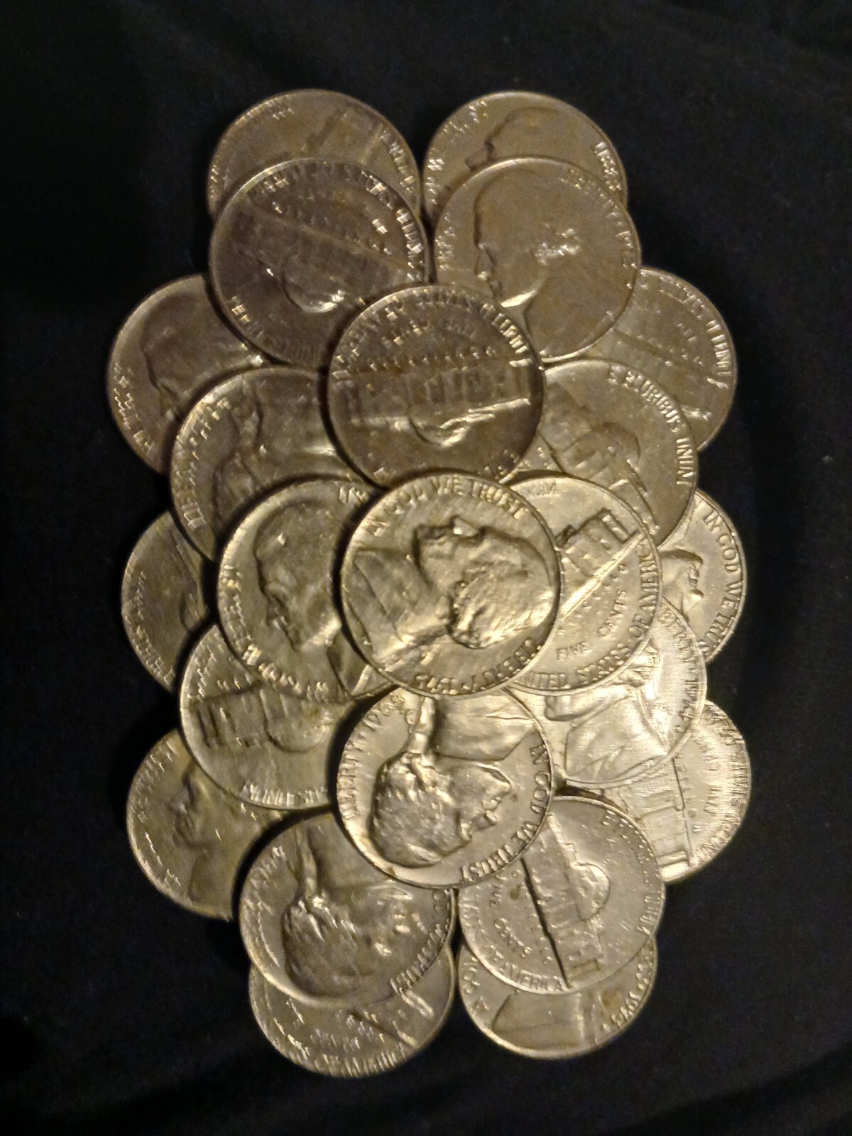 VINTAGE CLUSTER OF U.S. NICKELS COINS BELT BUCKLE - | eBay