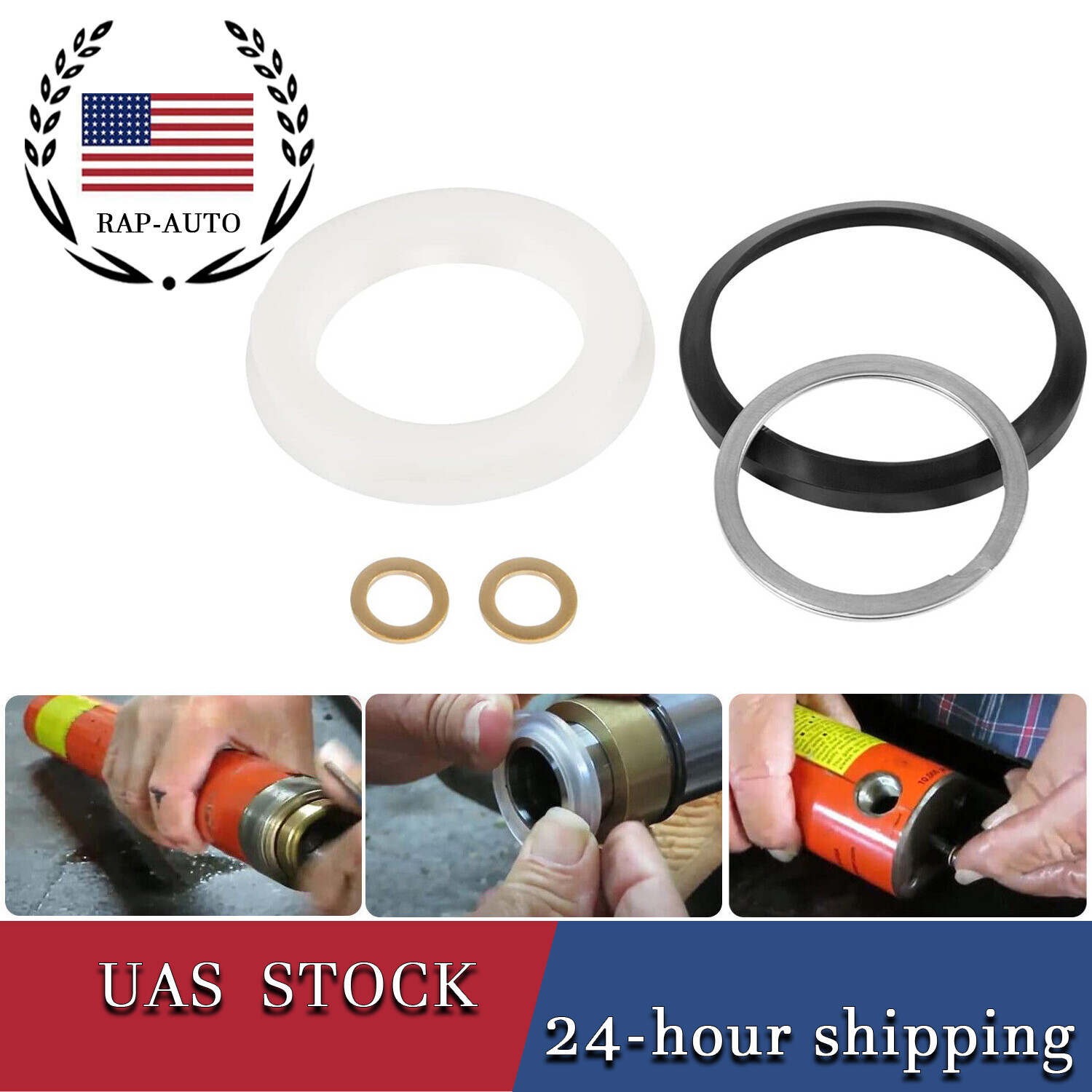 For 10 Ton Cylinder Power Team Ram Cylinder Seal Kit Replacement Kit ...