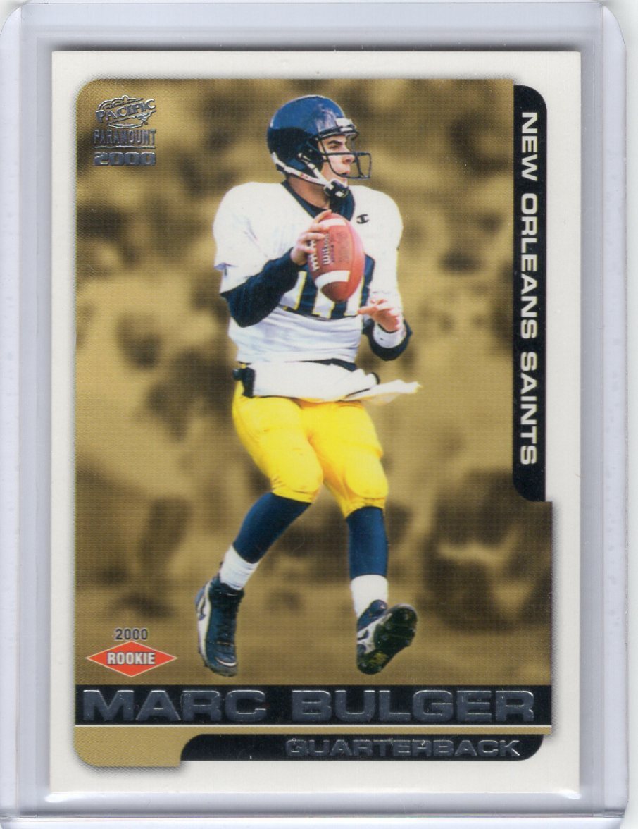 MARC BULGER 2000 Pacific Paramount ROOKIE CARD #146 - SAINTS | eBay