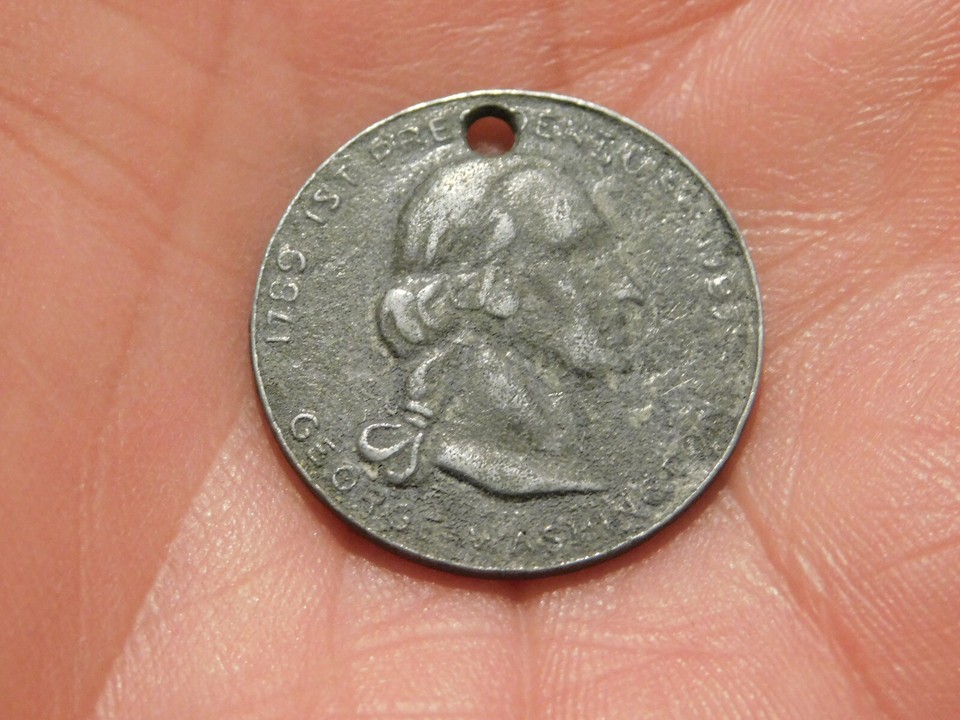 1st US President 1789-1797 George Washington Token Medallion Coin ...