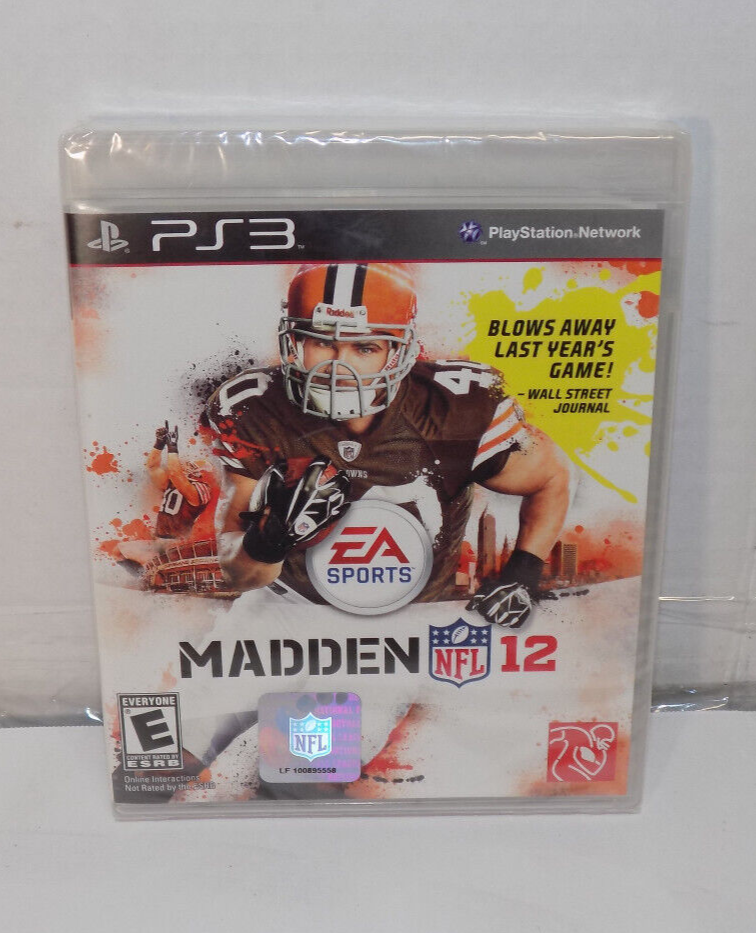 PS3 Madden NFL 12 Sony PlayStation 3 Brand New Sealed 14633196467| eBay