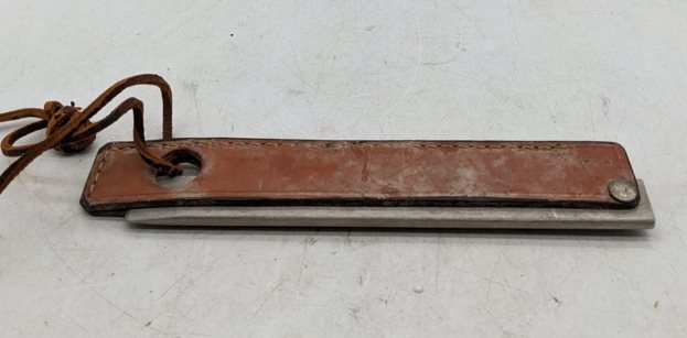 Vintage Gerber USA Sportsman's Chisel Point Steel Knife Sharpener Hone ...