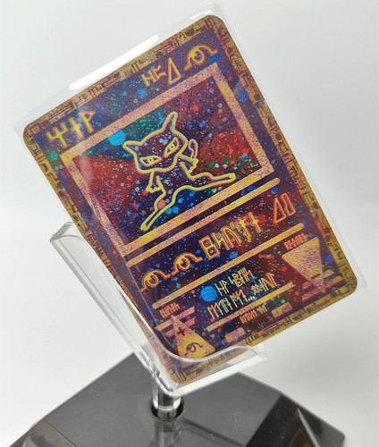 Ancient Mew Metal Pokemon Card | Collector's Edition CCG | eBay
