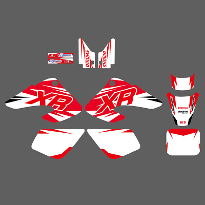 Graphics Kit Stickers Decals For Honda XR50 XR50R 2000-2003 Fender ...