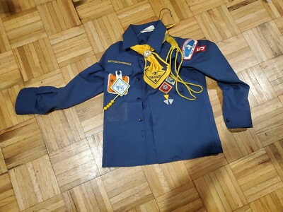 Boy Scouts of America Cub Scouts Uniform Shirt Size Youth Medium (10/12 ...