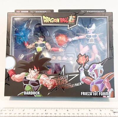 Bandai Dragon Ball Super Bardock vs Frieza 1st Form Dragon Stars Battle ...