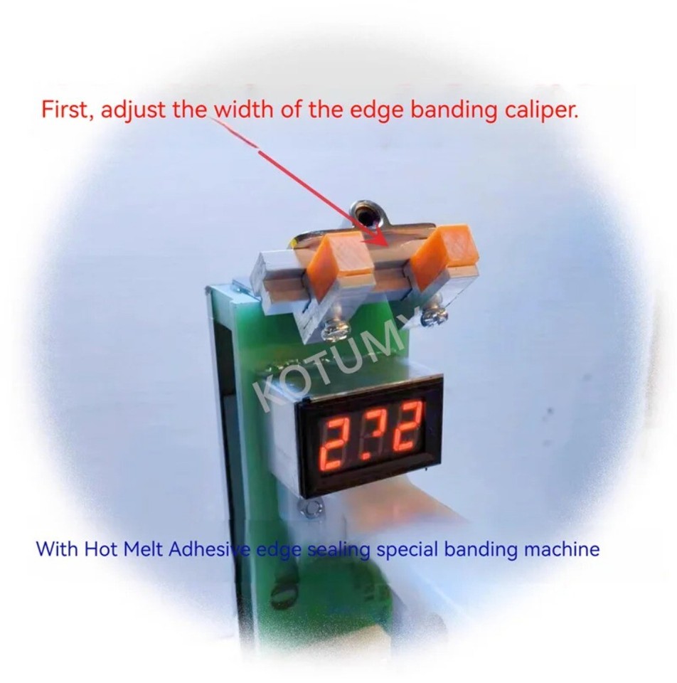 Woodworking Edge Banding Machine Edge Bander For Self-adhesive Edge ...