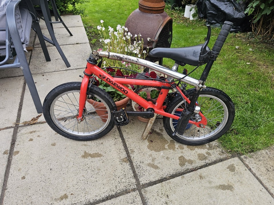 Daewoo Shuttle Folding Bike, Campervan Bike, motogp | eBay UK
